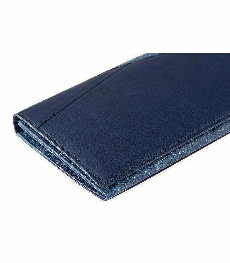 ファスナー付ササマチ長財布｜藍(アイ)｜革財布・革長財布のキプリス