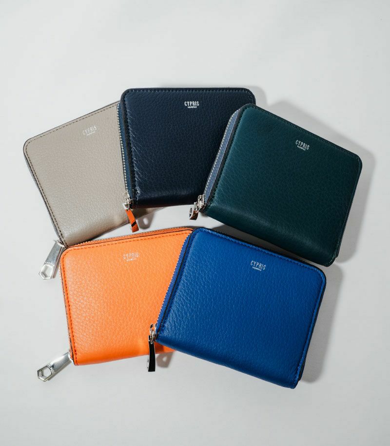 Compact Wallet | Leather Accessories / Leather Wallet CYPRIS Official ...